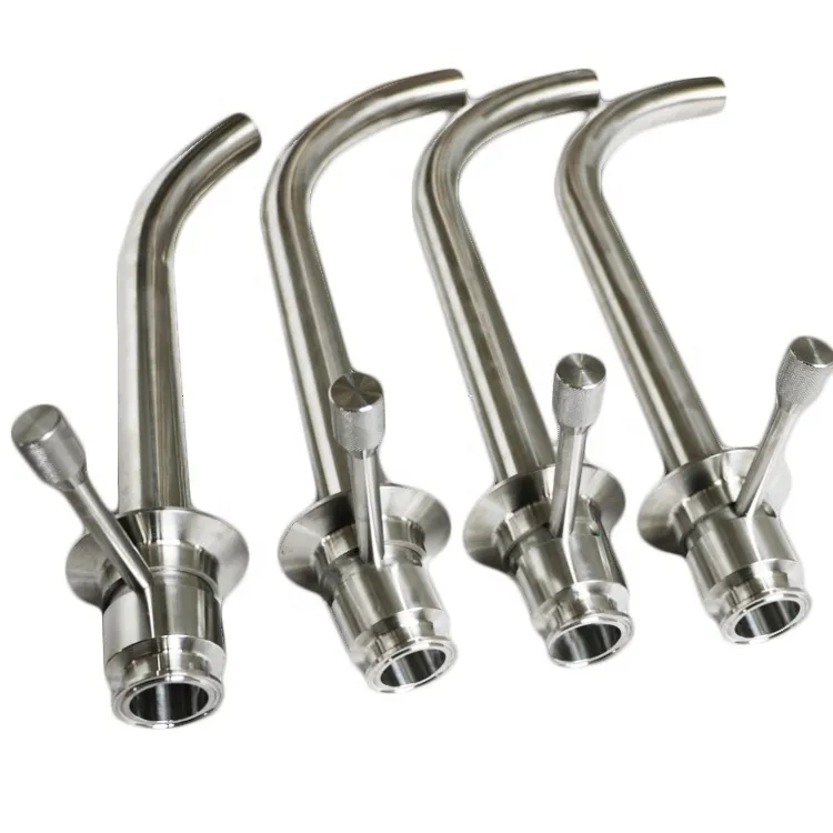 Stainless Steel SS304 SS316L Triclover Rotating Racking Arms Valve for ...