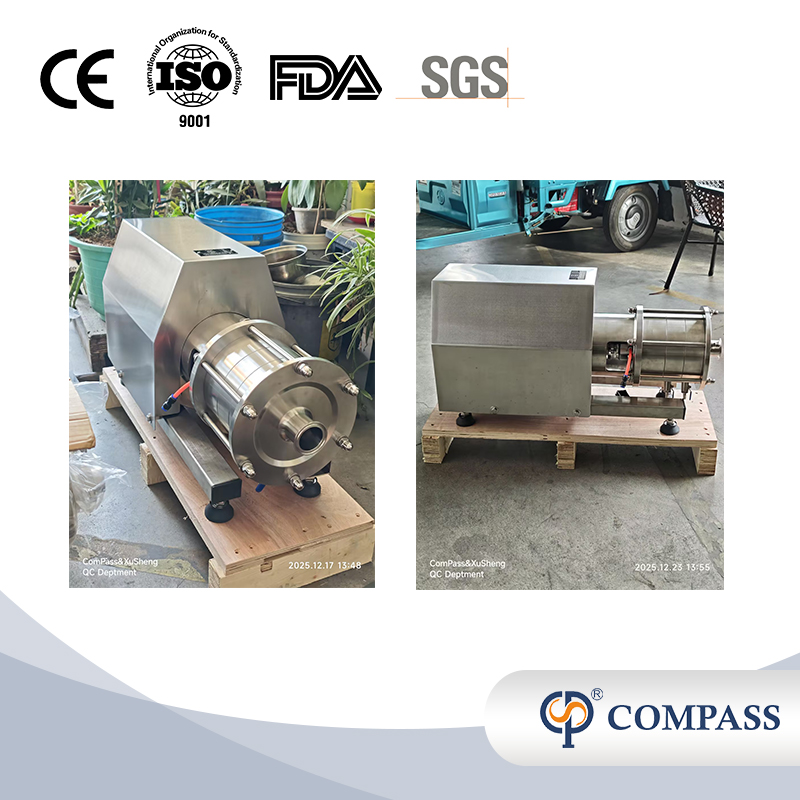 Stainless Steel SS304 High Shear Dispersing Emulsifying Pump from China ...