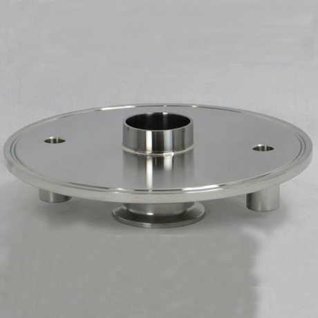 4 Inch Tri Clamp End Cap with 1/4" Female Pipe