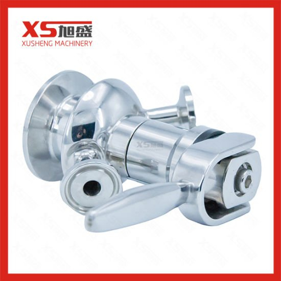 Stainless Steel SS316L Aseptic Manual Teflon Diaphragm Sampling Valve